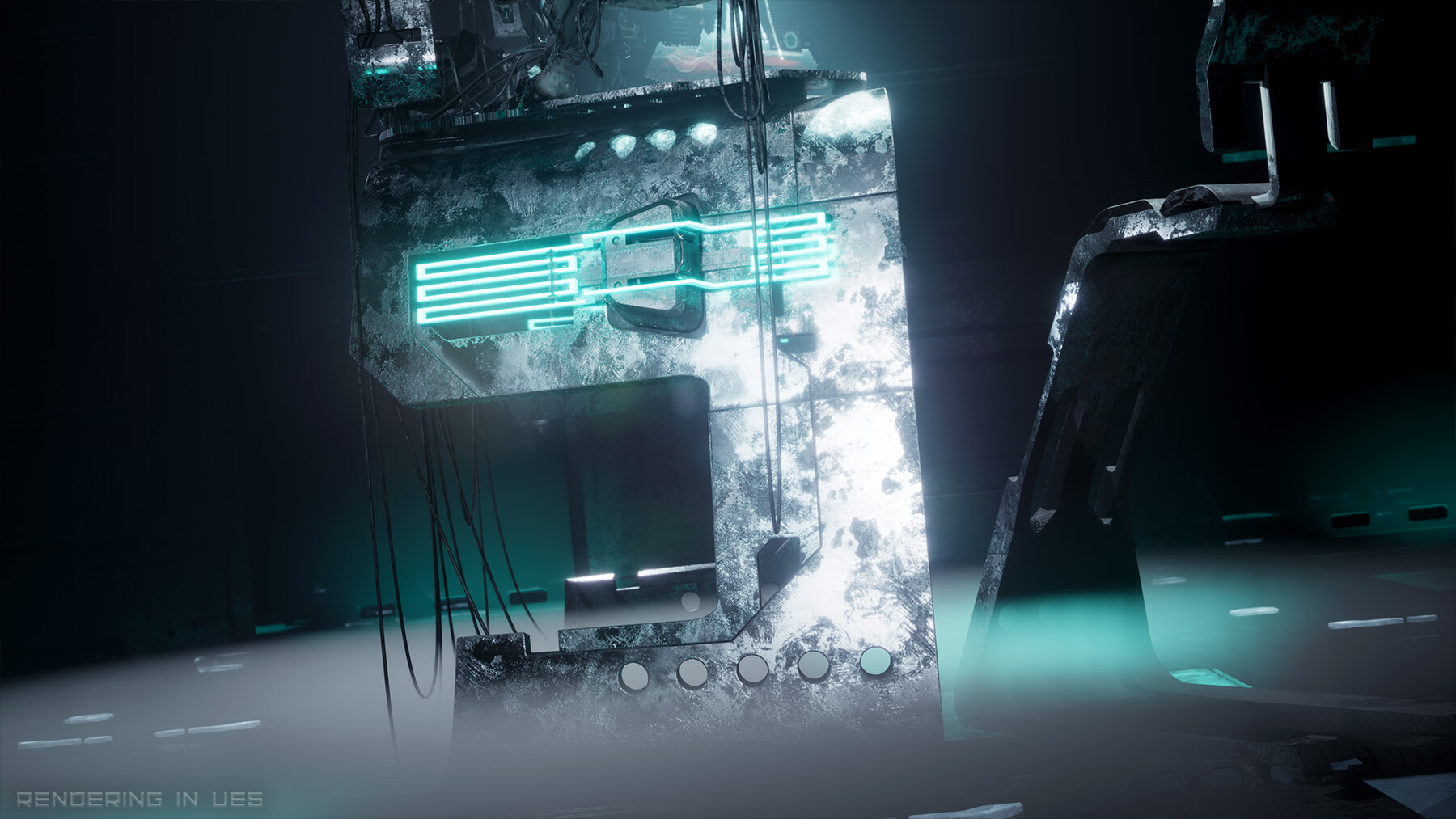 ArtStation - Sci-Fi Modular Computer Station | Game Assets