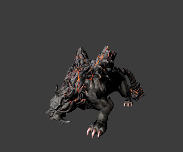 ArtStation - Beast Leopard Mutant | Game Assets