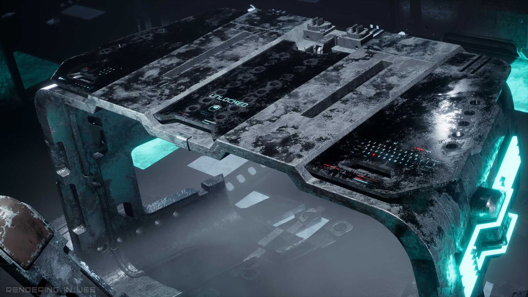 ArtStation - Sci-Fi Modular Computer Station | Game Assets