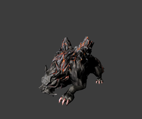 ArtStation - Beast Leopard Mutant | Game Assets