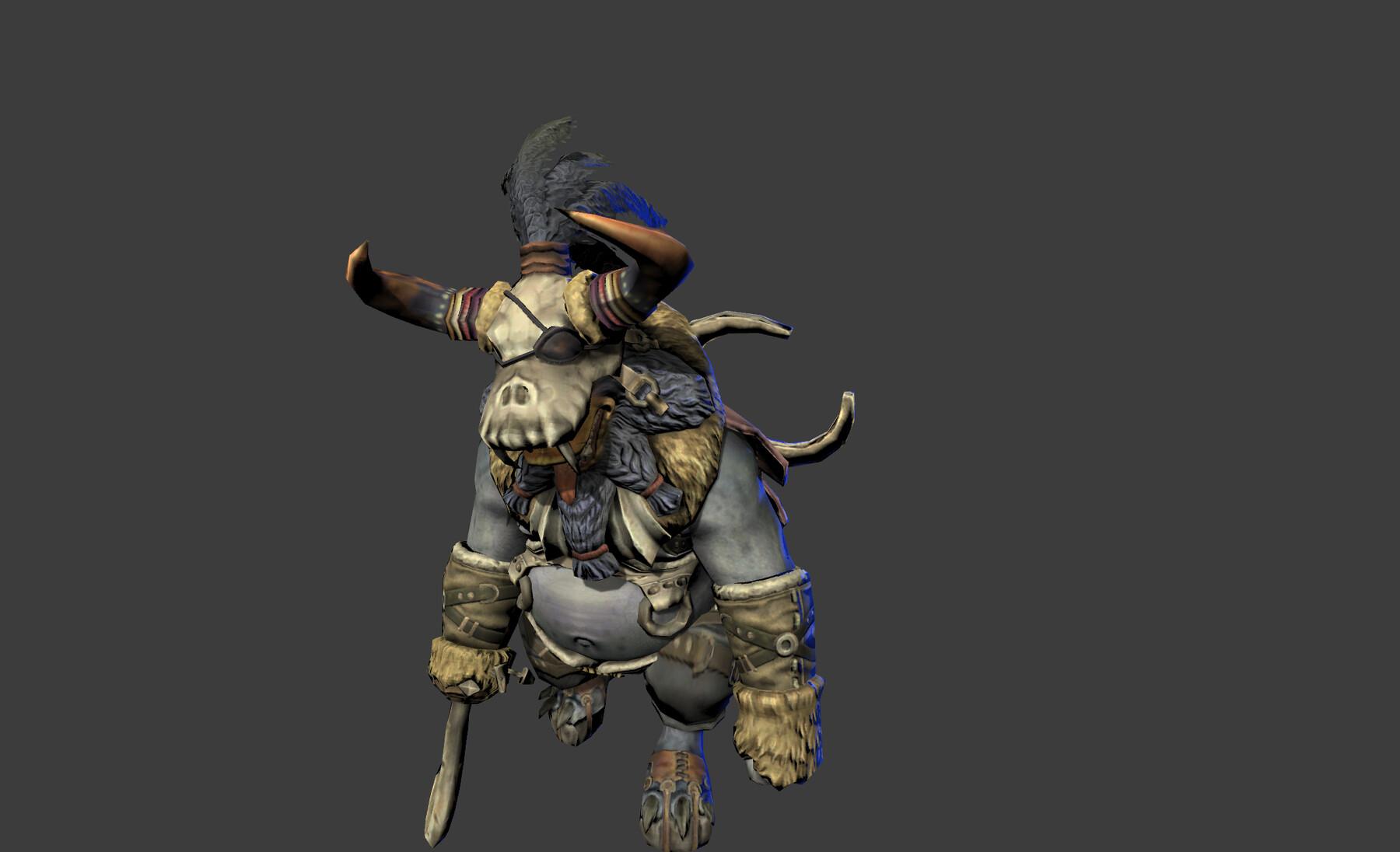 ArtStation - Duck Fighter Beast Chief | Game Assets