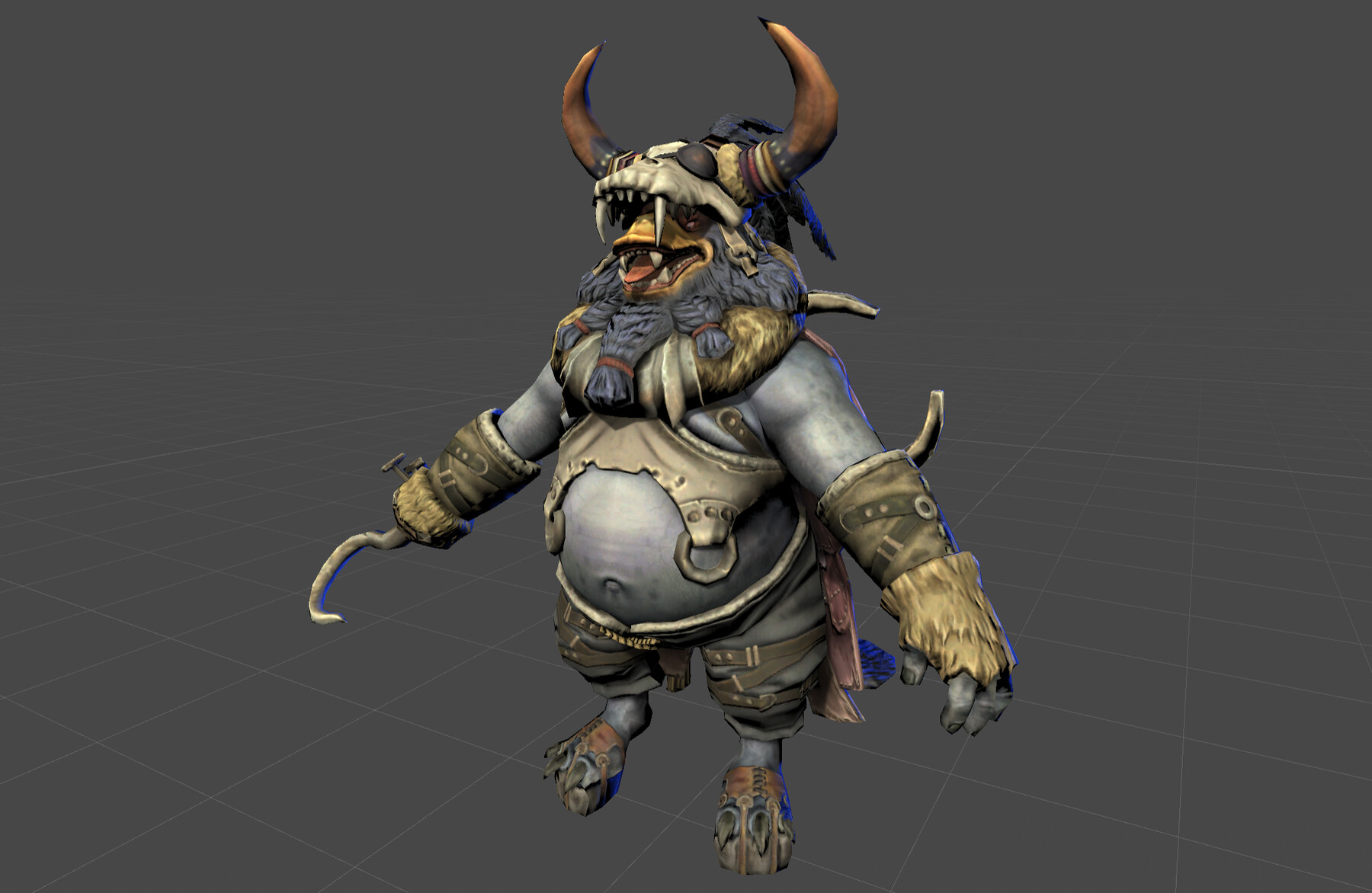 ArtStation - Duck Fighter Beast Chief | Game Assets