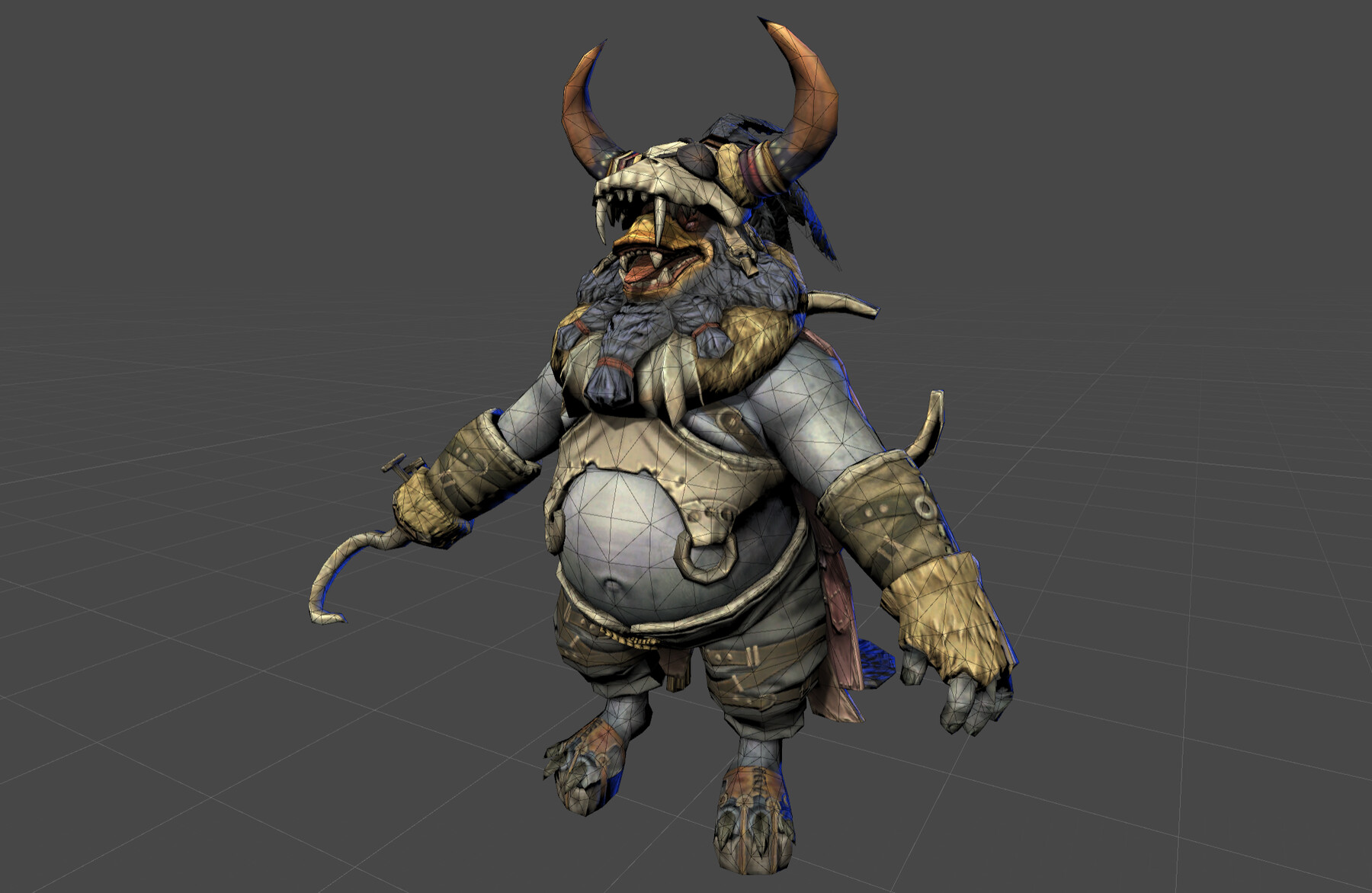 ArtStation - Duck Fighter Beast Chief | Game Assets