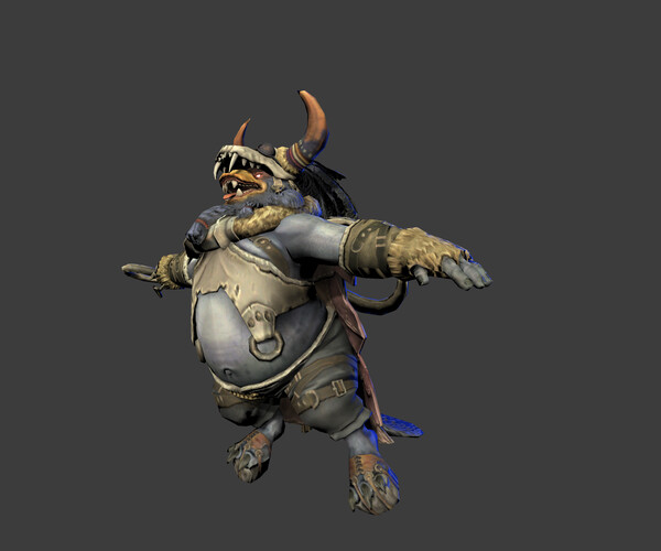 ArtStation - Duck Fighter Beast Chief | Game Assets