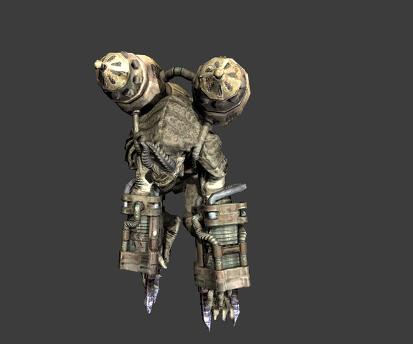 ArtStation - Demon Giant Mutant Alien Assassin | Game Assets