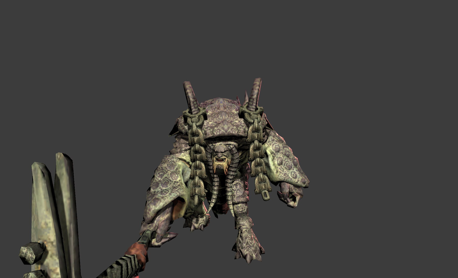 ArtStation - Demon Giant Mutant Worker | Game Assets