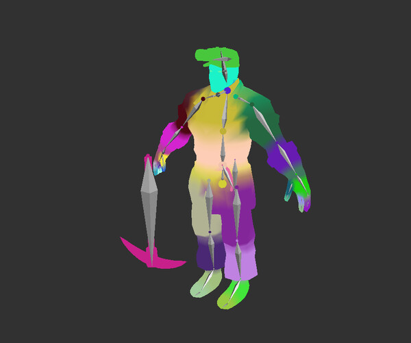 ArtStation - Human Miner Male | Game Assets