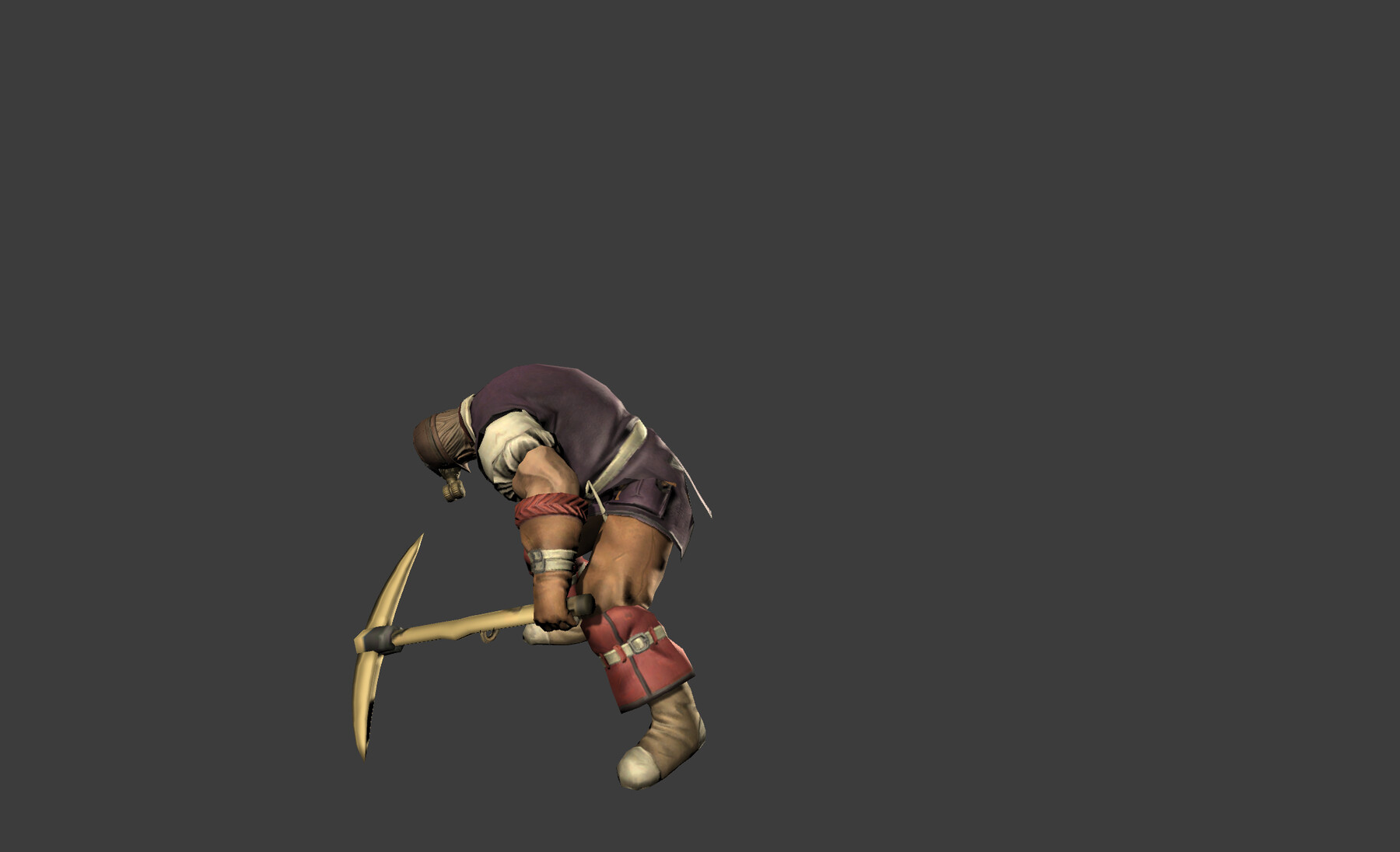 ArtStation - Human Miner Male | Game Assets