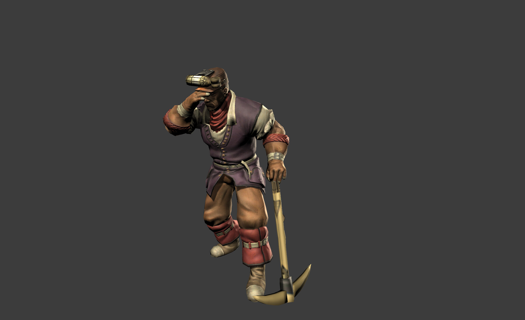 ArtStation - Human Miner Male | Game Assets