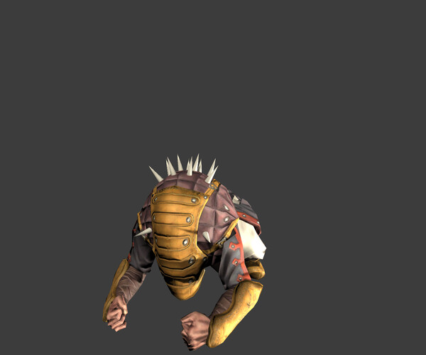 ArtStation - One Eye Villain Mutant | Game Assets