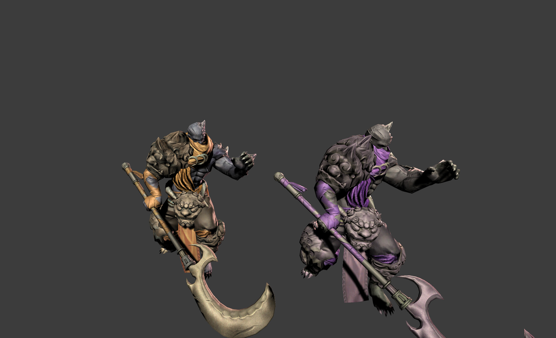 ArtStation - Demon Mutant Wizard | Game Assets