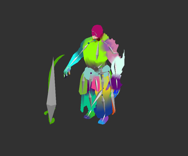 ArtStation - Demon Mutant Blade | Game Assets