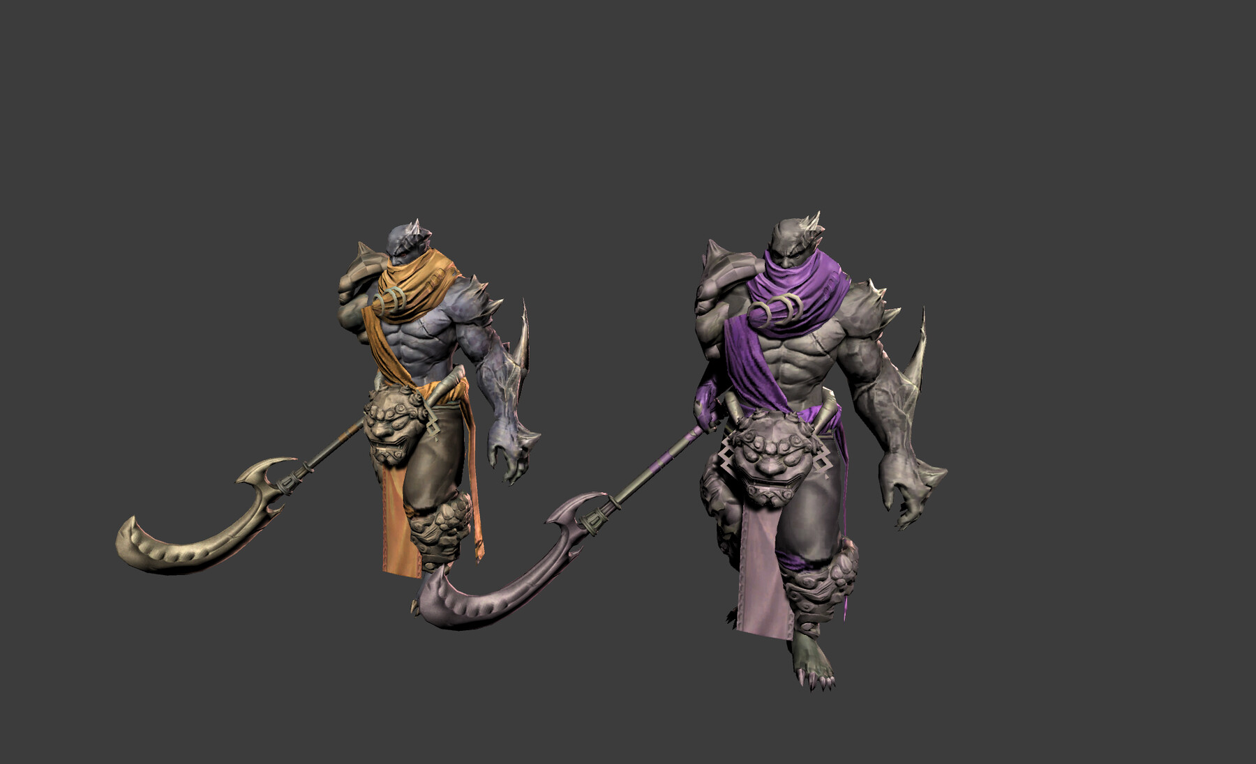 ArtStation - Demon Mutant Wizard | Game Assets