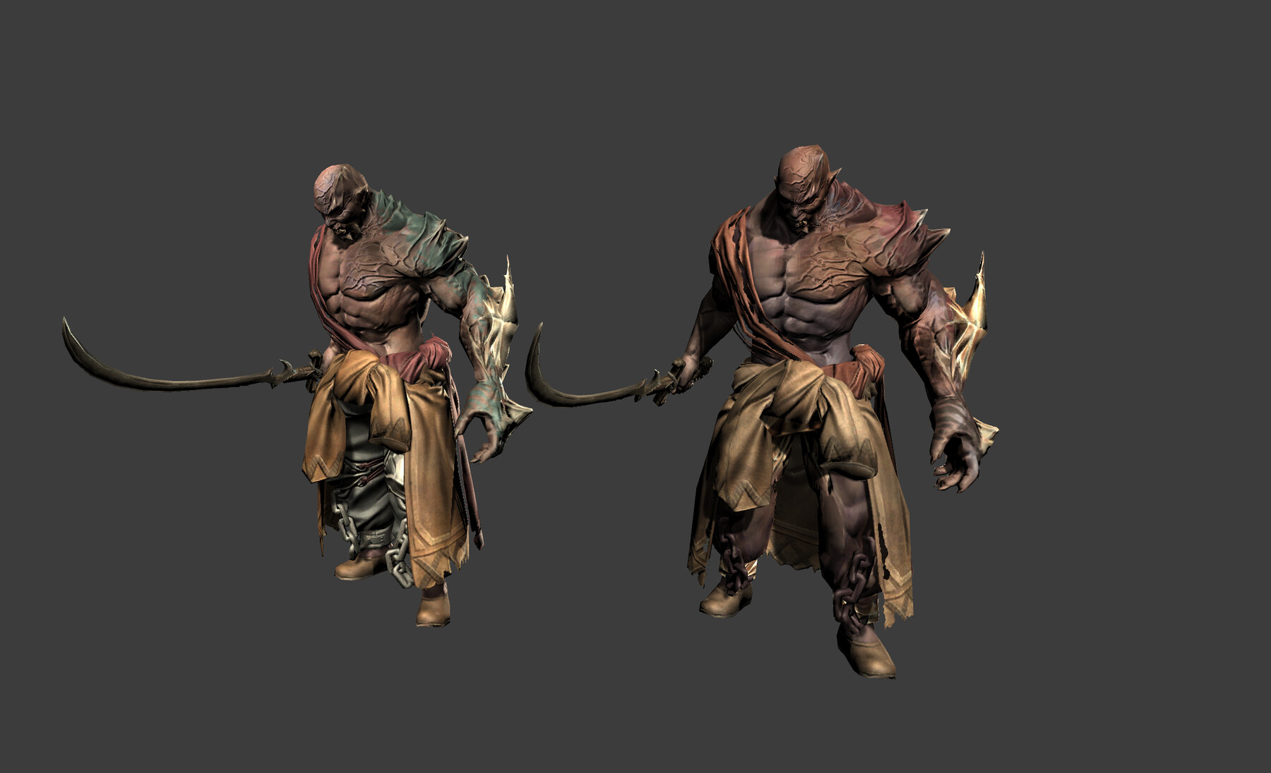 ArtStation - Demon Mutant Blade | Game Assets