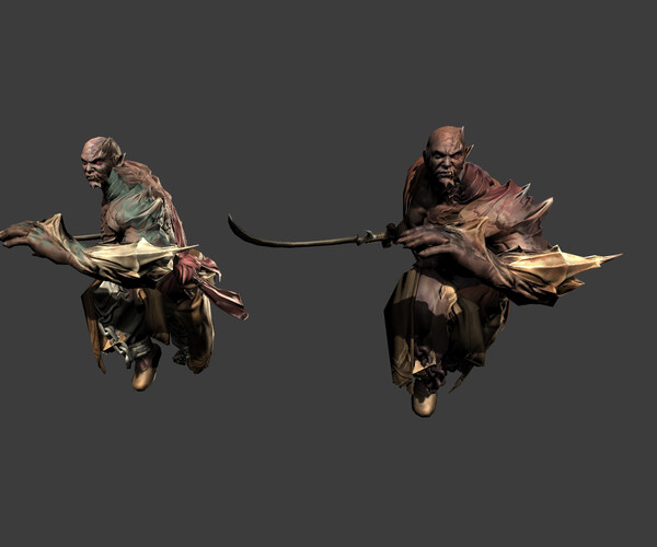 ArtStation - Demon Mutant Blade | Game Assets