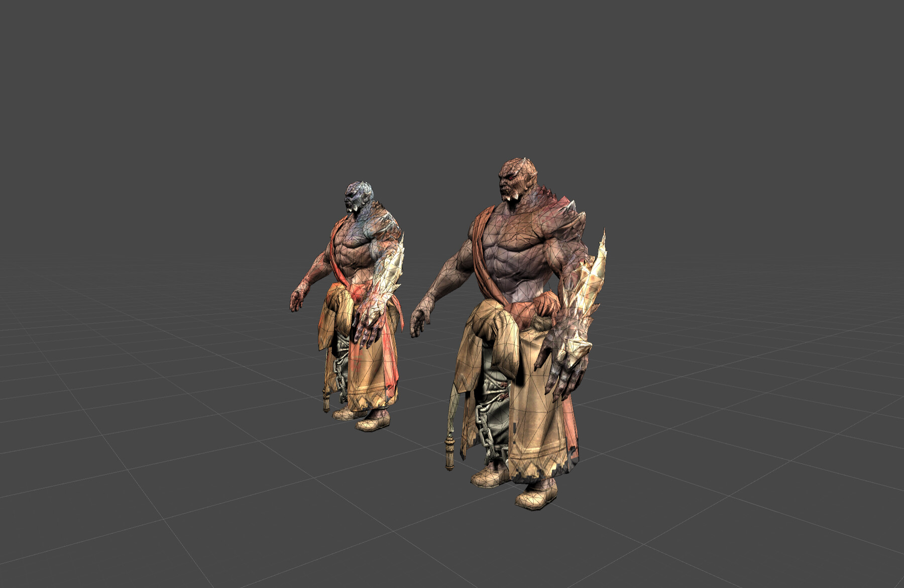 ArtStation - Demon Mutant Dagger | Game Assets