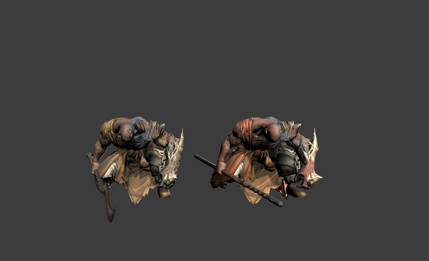 ArtStation - Demon Mutant Stick | Game Assets