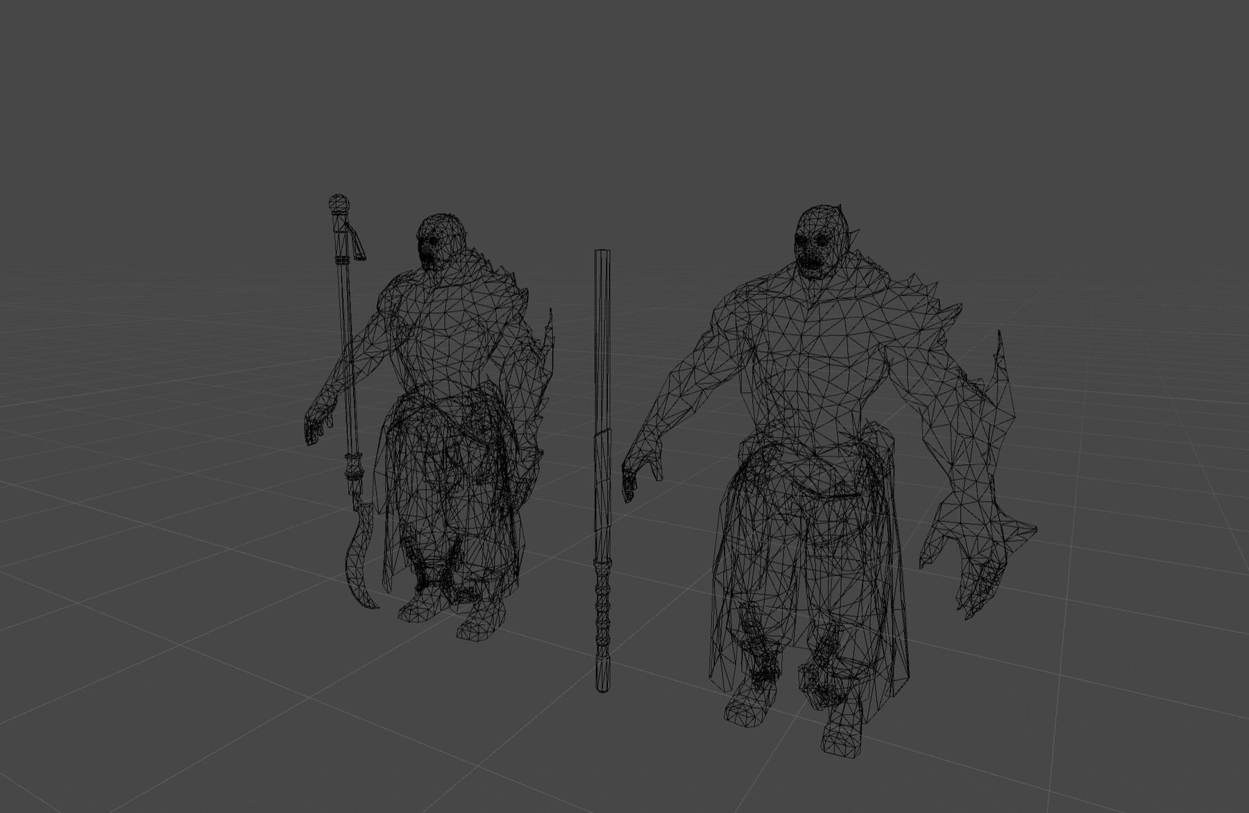 ArtStation - Demon Mutant Stick | Game Assets