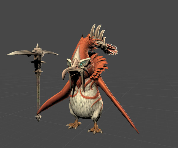 ArtStation - Penguin Animal Mutant | Game Assets