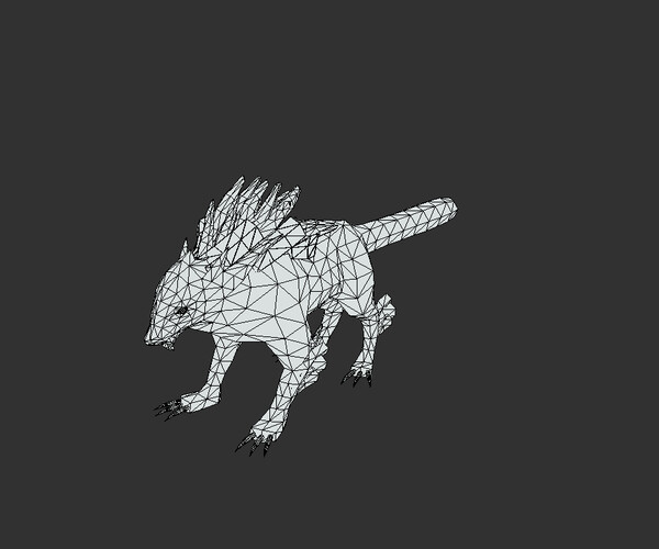 ArtStation - Raccoon Dog Animal Mutant | Game Assets