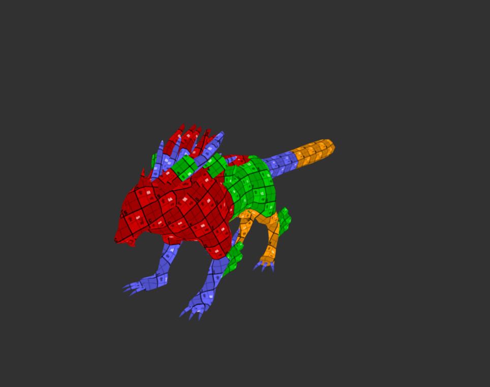 ArtStation - Raccoon Dog Animal Mutant | Game Assets