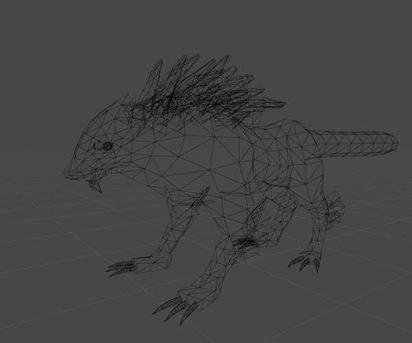 ArtStation - Raccoon Dog Animal Mutant | Game Assets