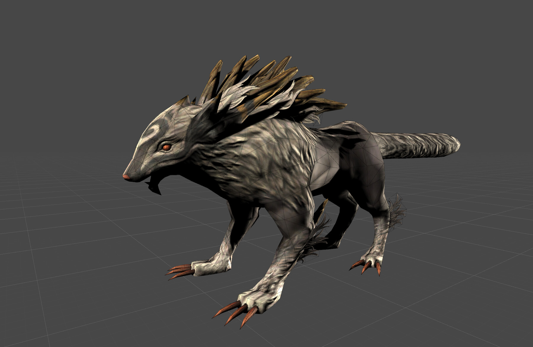 ArtStation - Raccoon Dog Animal Mutant | Game Assets