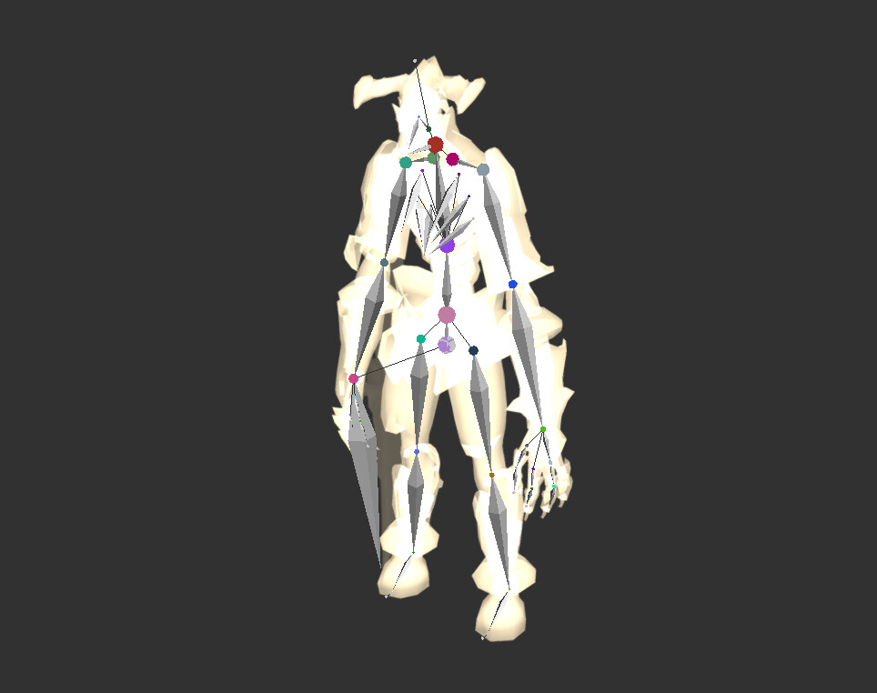 ArtStation - Demon Skeleton Mutant | Game Assets