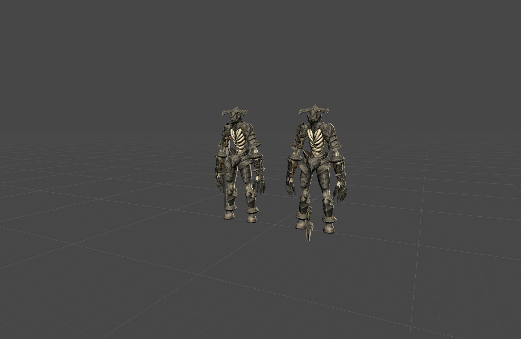 ArtStation - Demon Skeleton Mutant | Game Assets