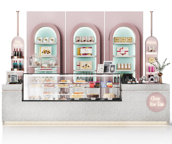 ArtStation - cafe, bar, confectionery, restaurant, bakery, pastry ...