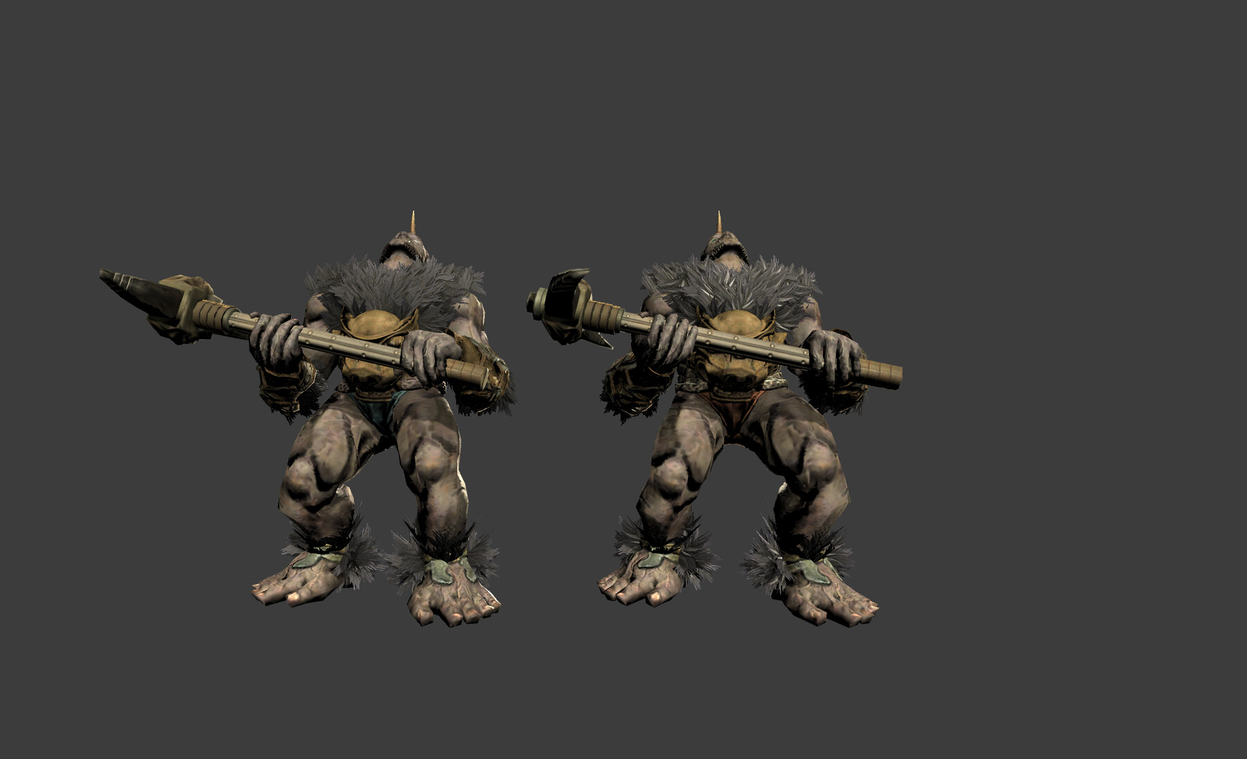 ArtStation - Mutant Orc Warrior | Game Assets