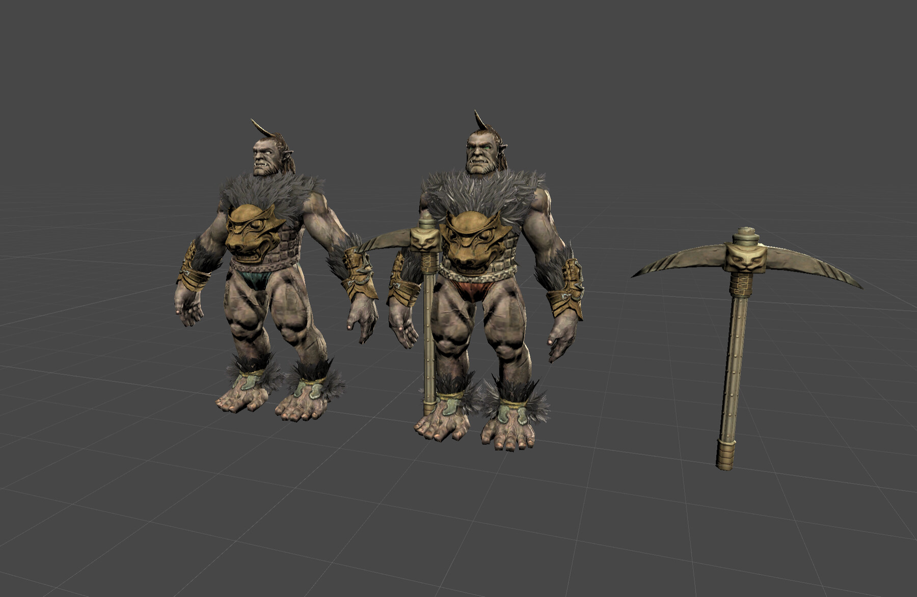 ArtStation - Mutant Orc Warrior | Game Assets