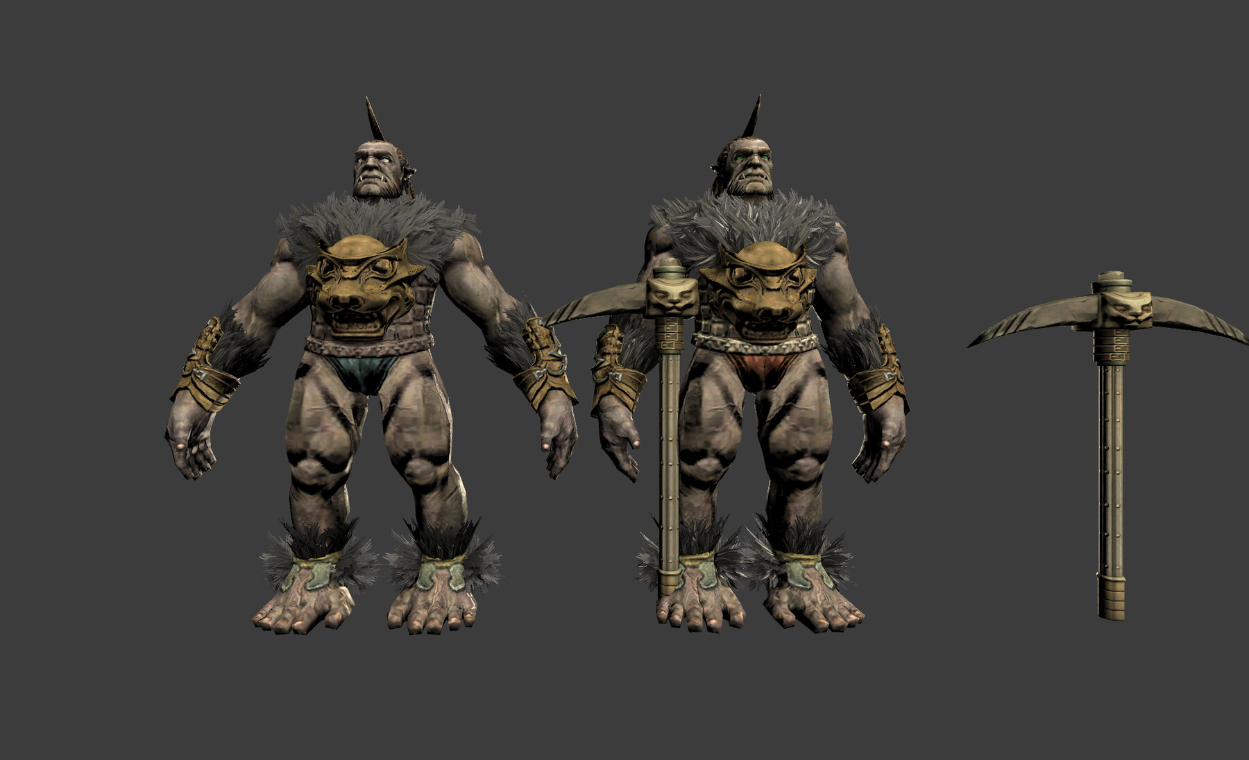 ArtStation - Mutant Orc Warrior | Game Assets