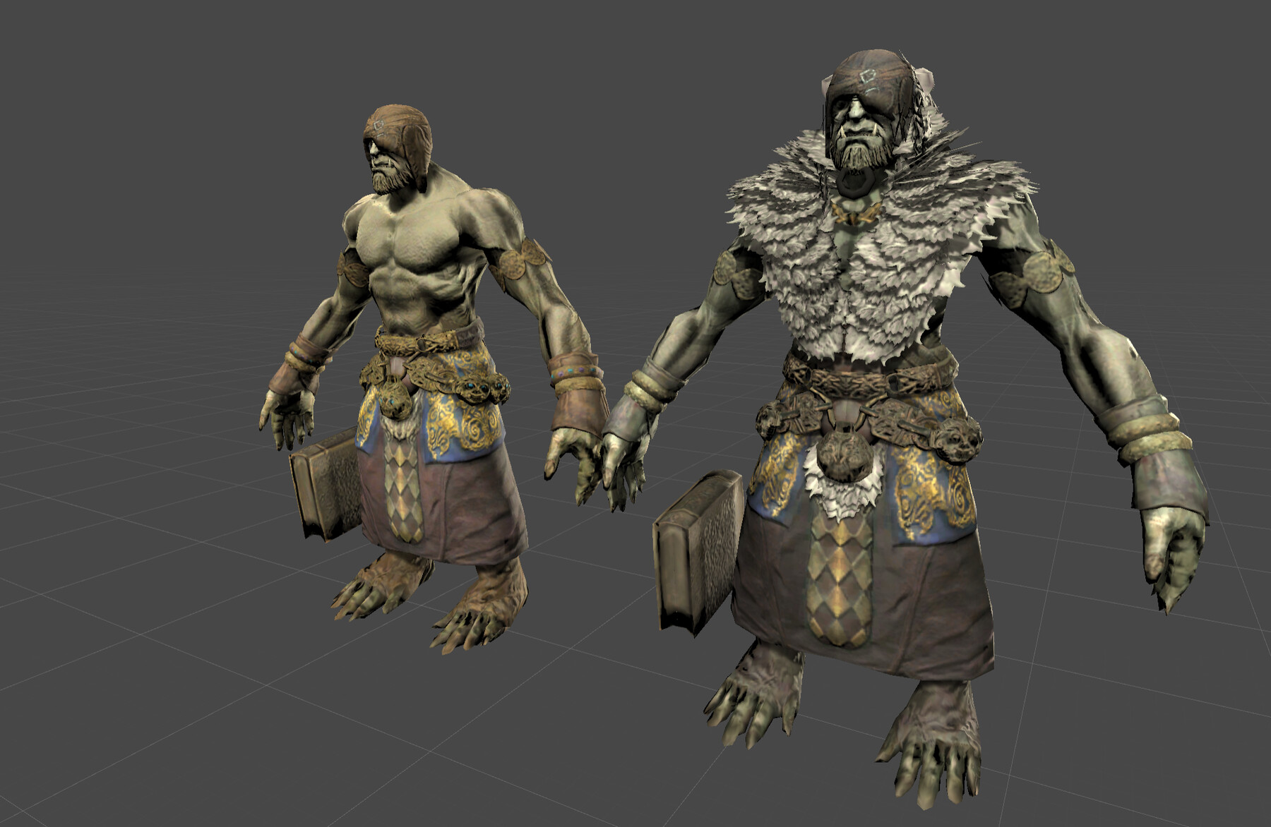 ArtStation - Mutant Orc Wizard | Game Assets