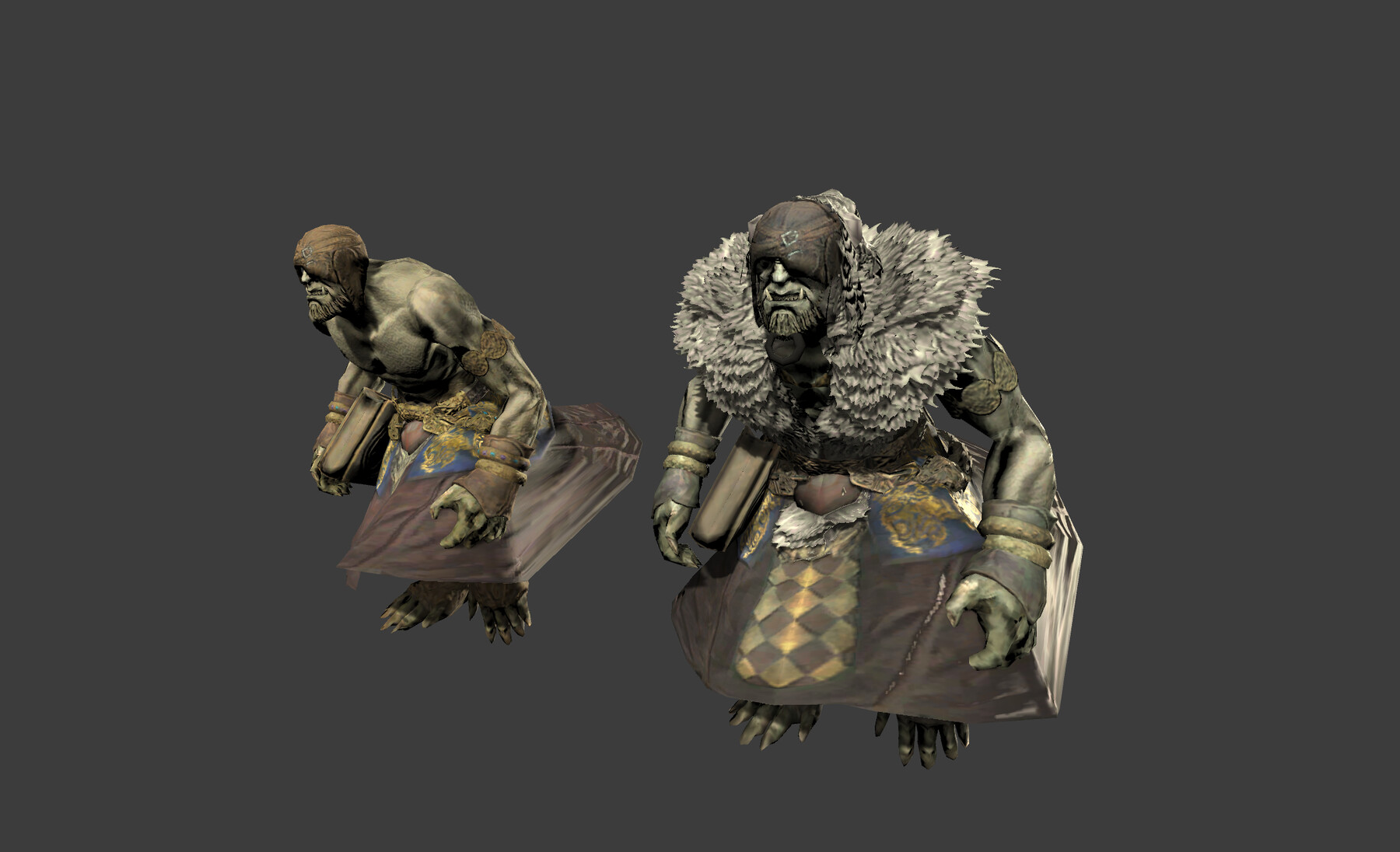 ArtStation - Mutant Orc Wizard | Game Assets