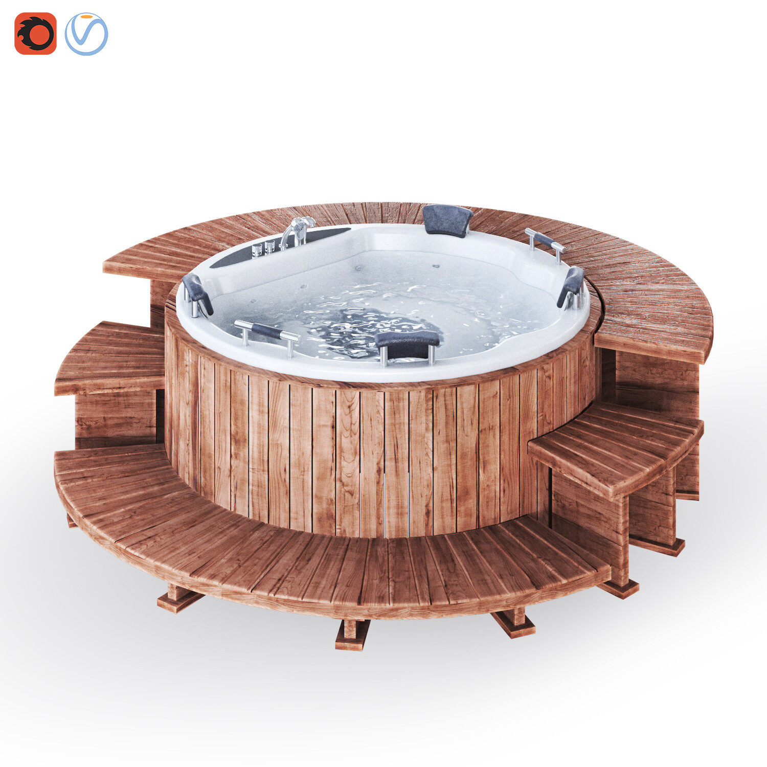 ArtStation - jacuzzi, spa, bath, bathroom | Resources
