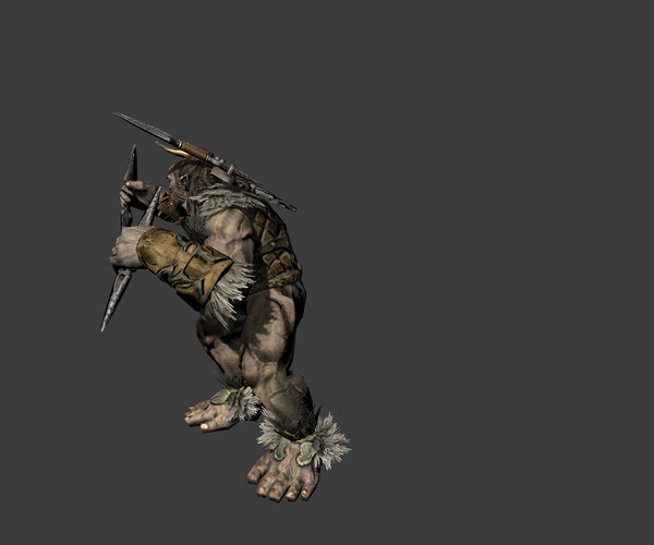 ArtStation - Mutant Orc Assassin | Game Assets