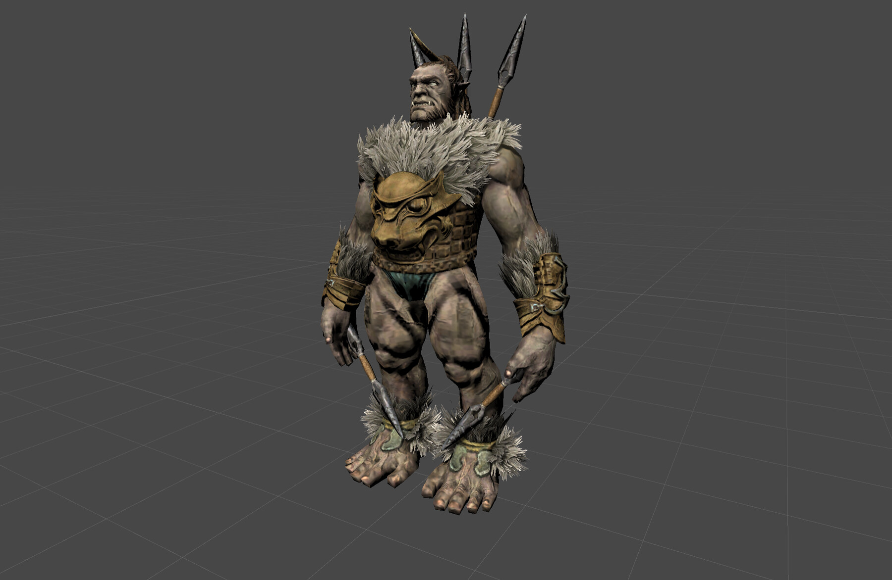 ArtStation - Mutant Orc Assassin | Game Assets