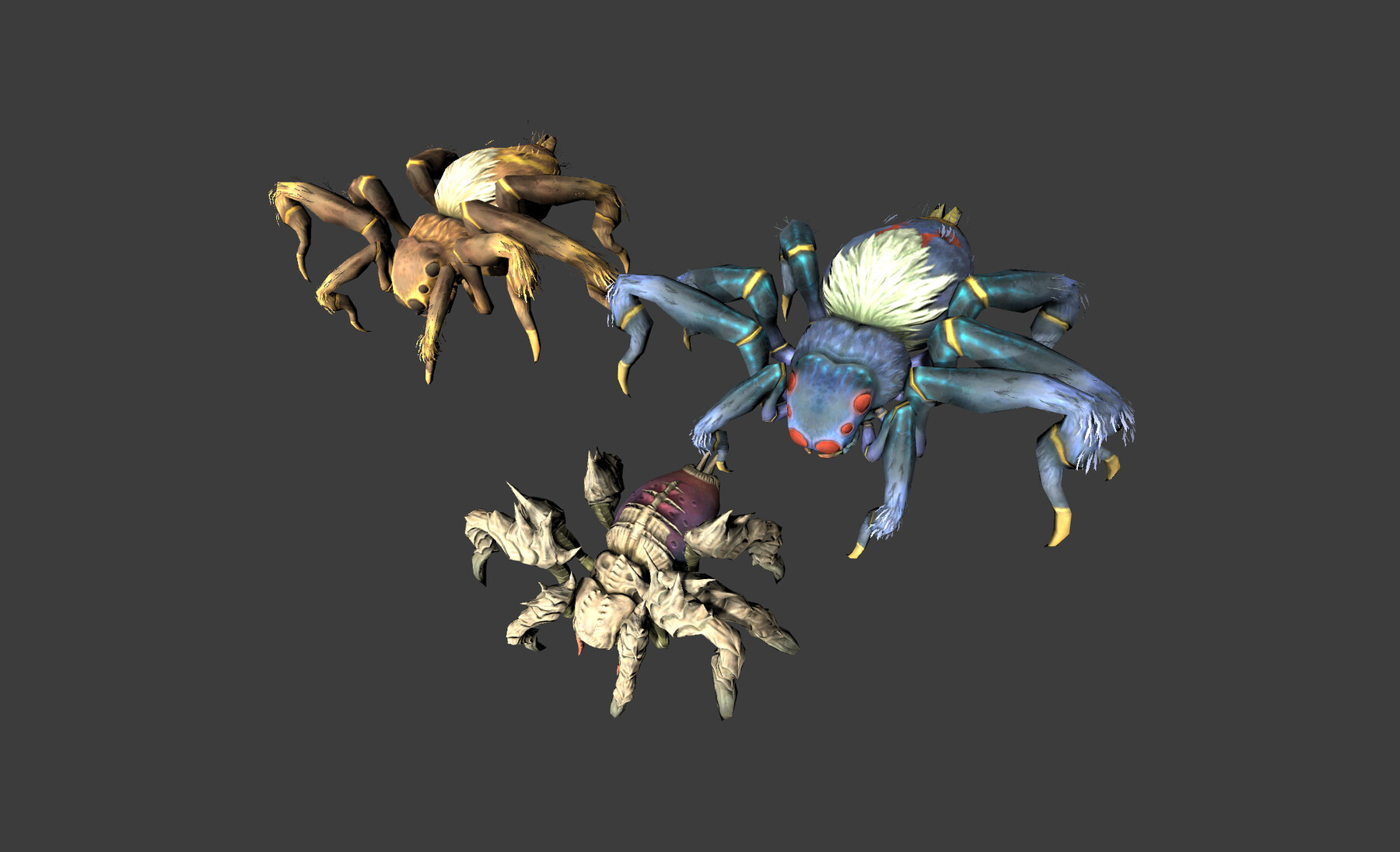 ArtStation - Alien Spider Beast Mutant | Game Assets