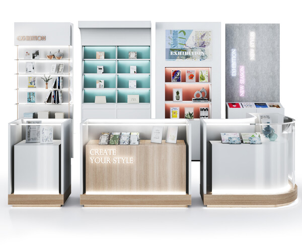 ArtStation - store, shop, showcase, exhibition, advertisement, gallery ...