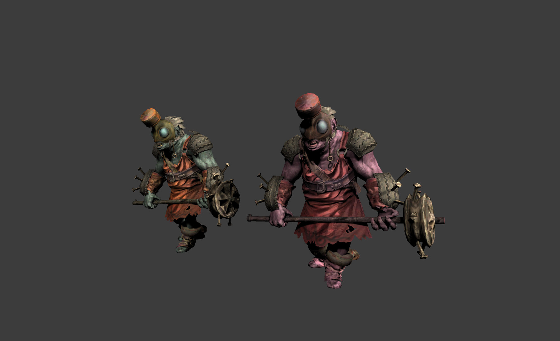 ArtStation - Mutant Troll Fighter | Game Assets