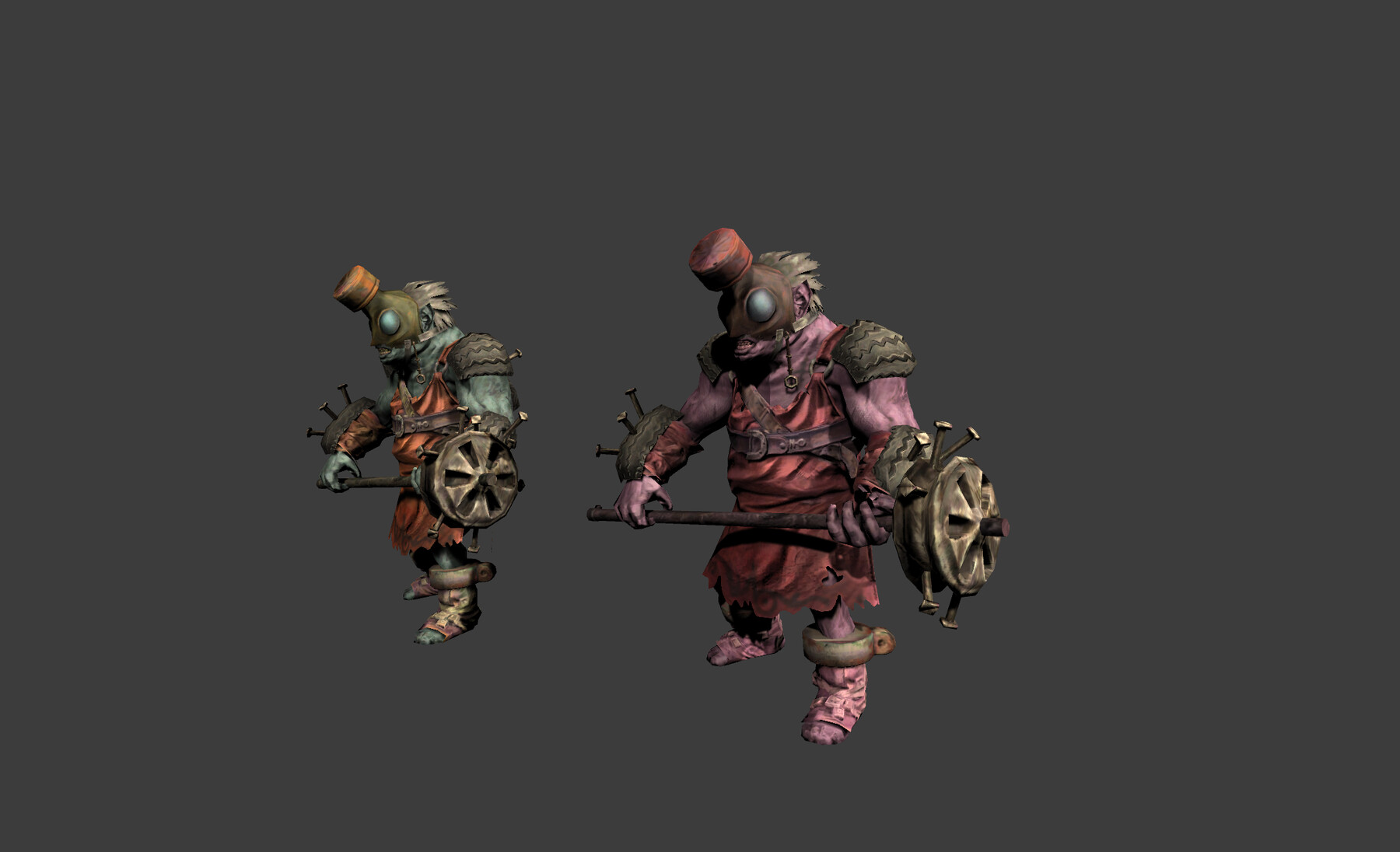 ArtStation - Mutant Troll Fighter | Game Assets