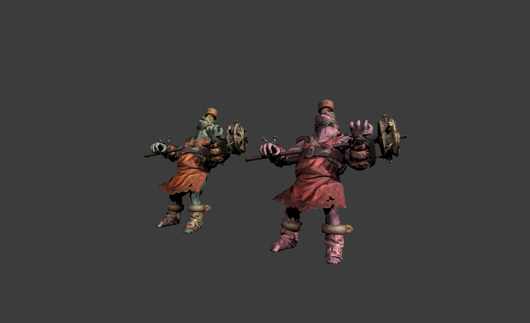 ArtStation - Mutant Troll Fighter | Game Assets