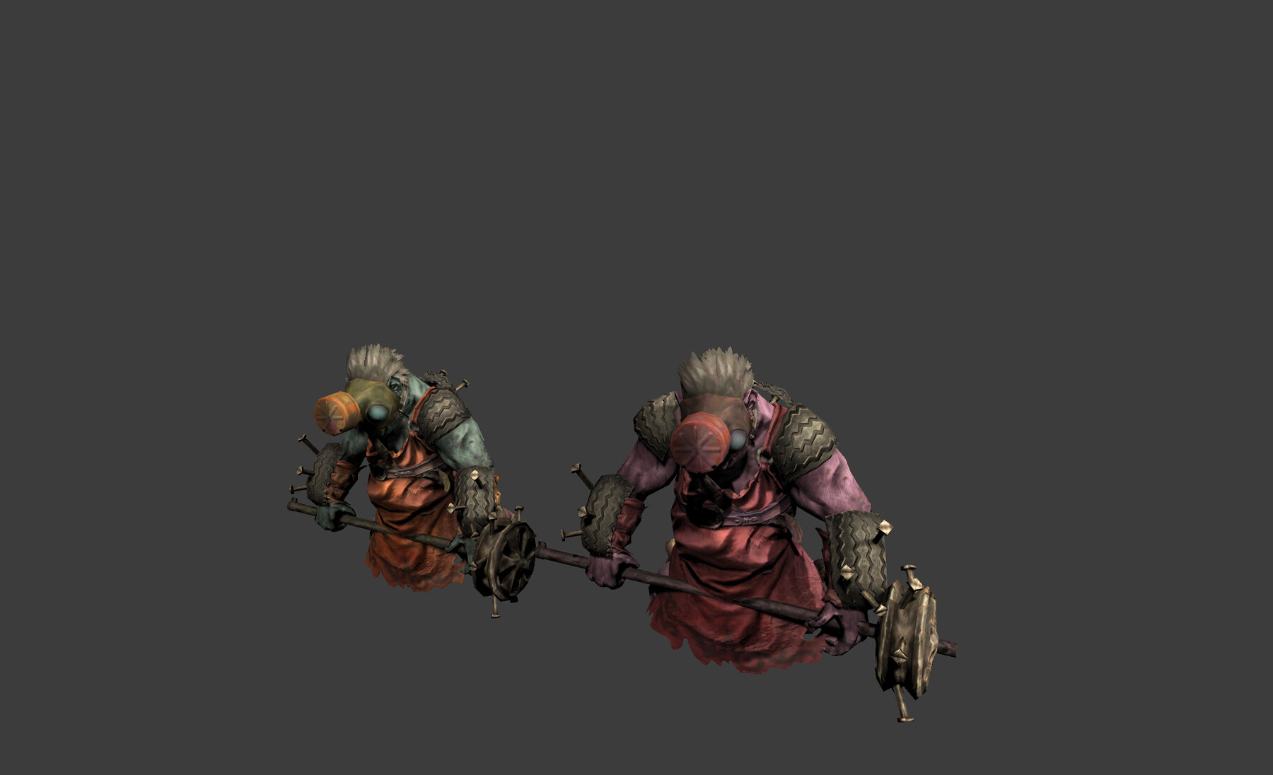 ArtStation - Mutant Troll Fighter | Game Assets