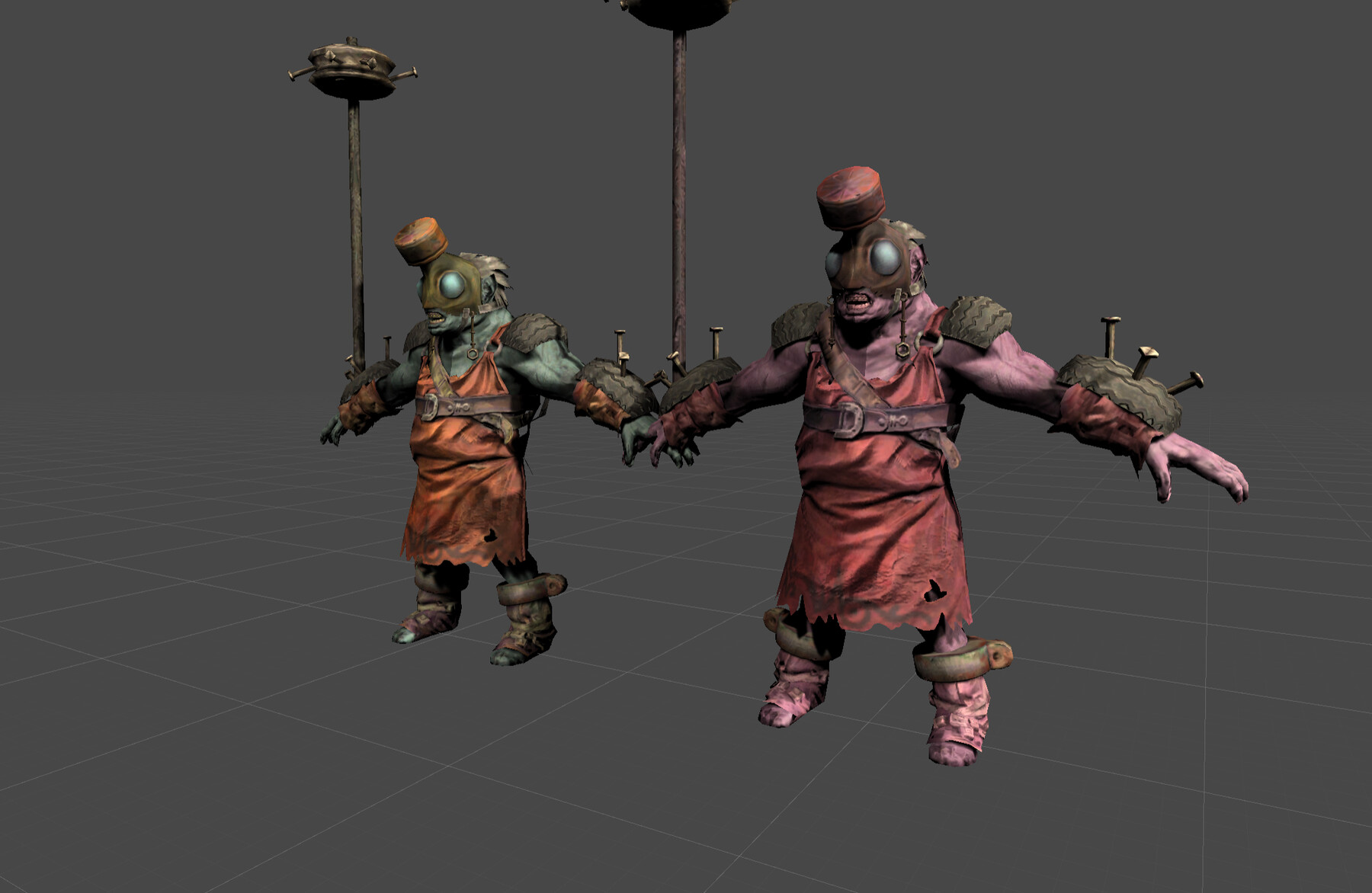 ArtStation - Mutant Troll Fighter | Game Assets