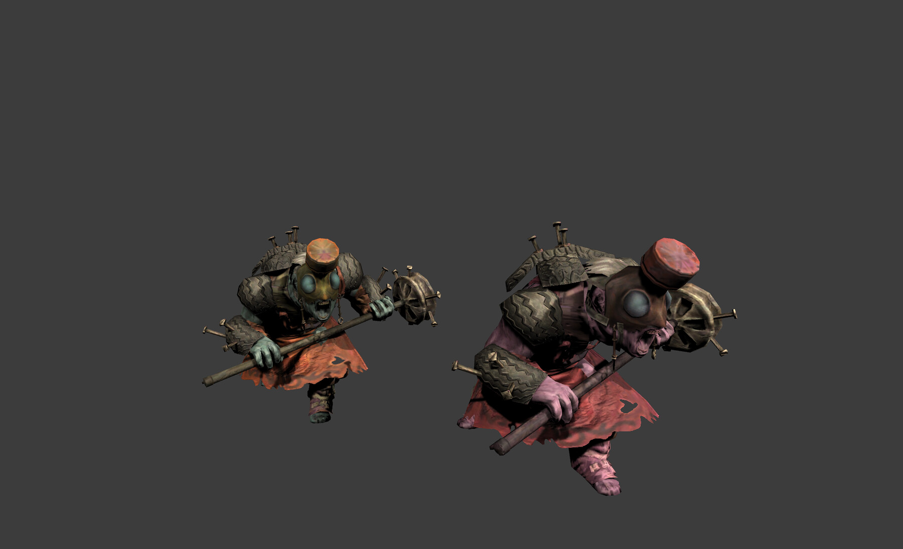 ArtStation - Mutant Troll Fighter | Game Assets