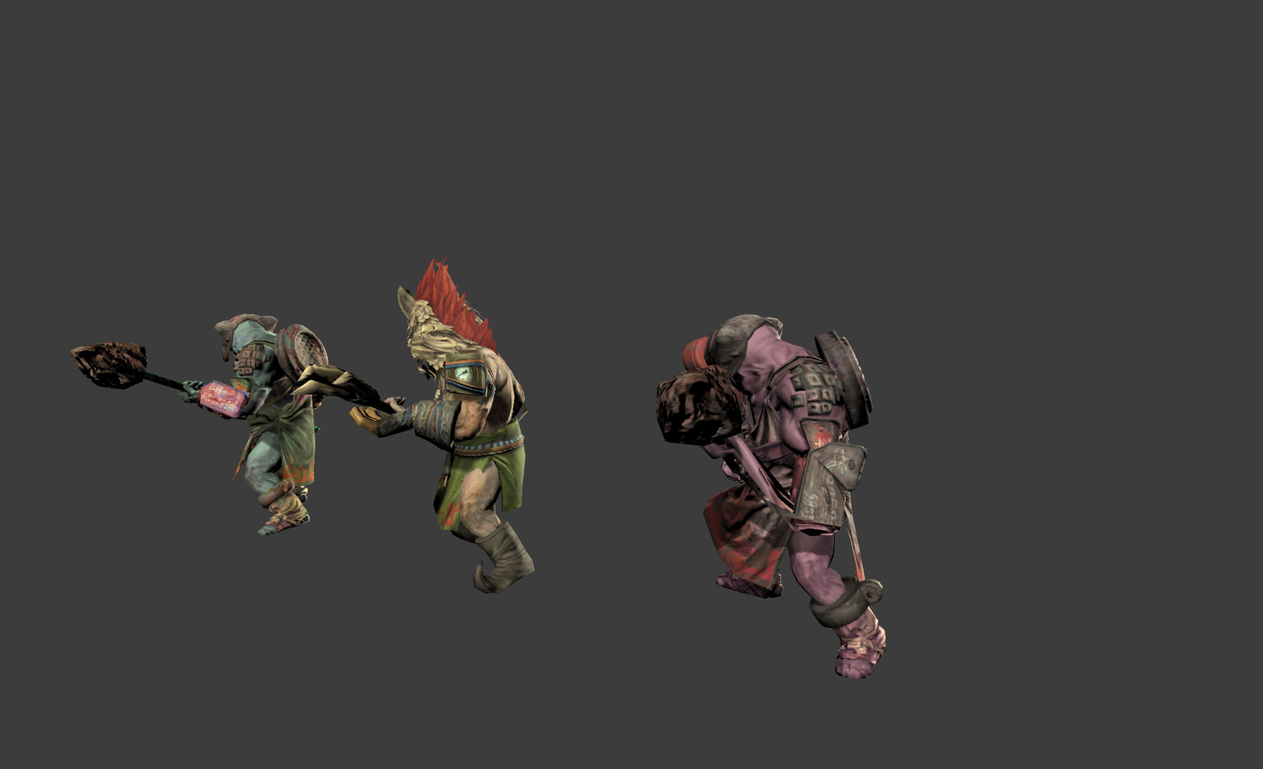 ArtStation - Mutant Troll Warrior | Game Assets