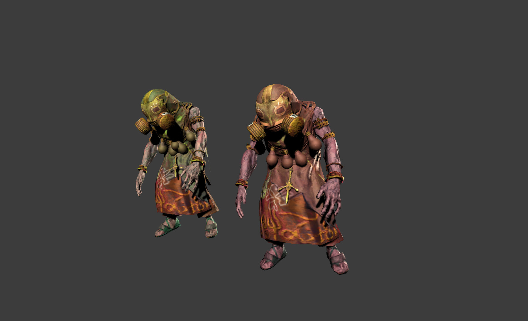 ArtStation - Mutant Troll Shaman | Game Assets