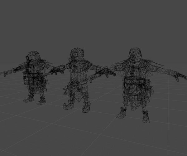 ArtStation - Mutant Troll Worker | Game Assets
