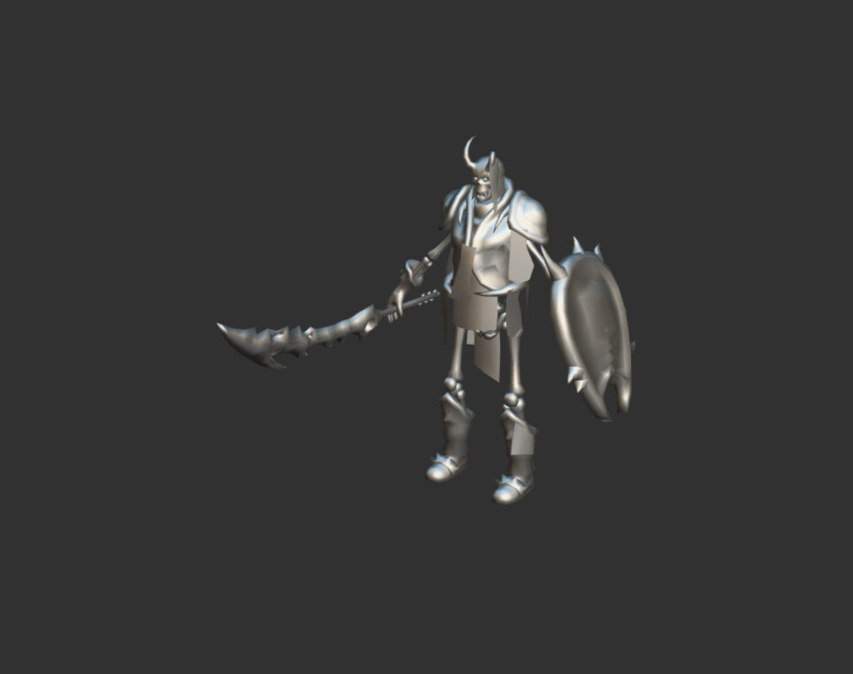 ArtStation - Warrior Skeleton | Game Assets